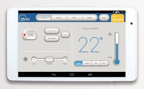 Easy and effective zone control with MyAir | Our Blog | Total Electrics ...